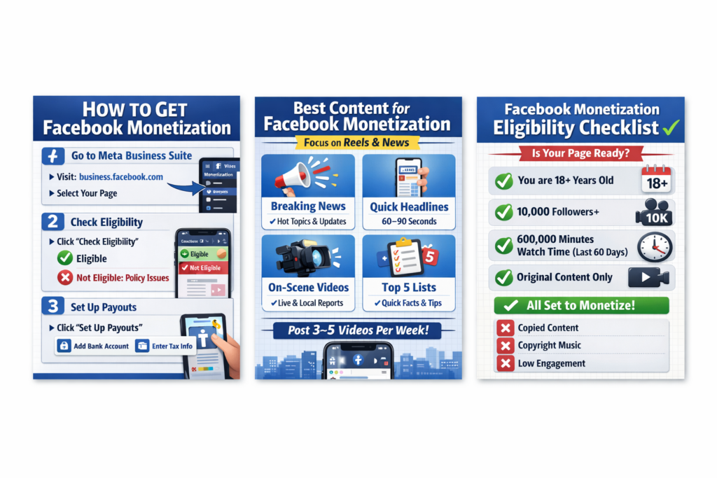 Facebook Monetization Guide 2026: Earn in Bangladesh